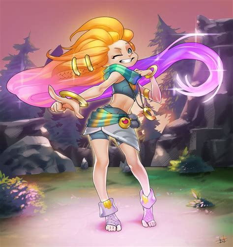 League Of Legends Zoe Ricardo Minoru On Artstation At Https Royalastray Artstation Com Pro