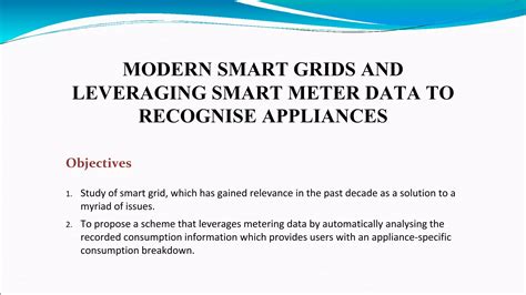 Modern Smart Grids And Leveraging Smart Meter Datapptx