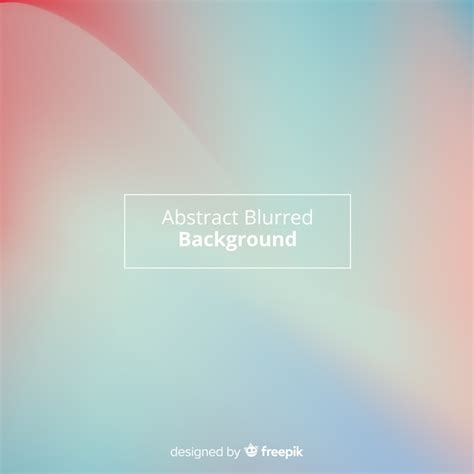 추상 흐리게 그라디언트 메쉬 배경 무료 벡터