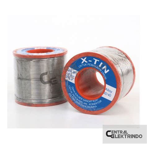 Jual Timah Xtin Solder Merk Xtin Diameter 0 8mm 250gr 1 4kg Grade 60 40
