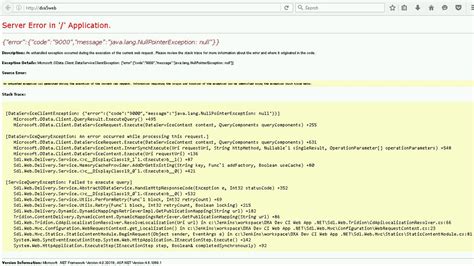 web8 dxa 1 5 website throwing error when accessed in distributed web