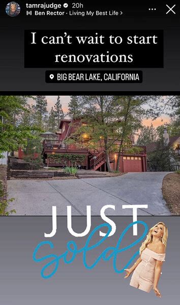 Tamra Judge And Eddies Big Bear Vacation House Weekend Getaway