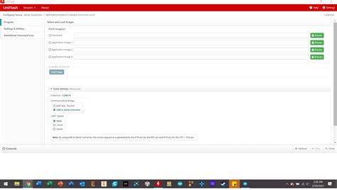 Msp430g2553 Uniflash Problems With Sync Command On Uniflash Using