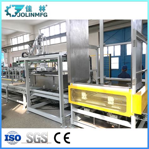 Automated Pallet Feeder Dispenser In Pallet Palletizing Line Packing Line And Palletizer Line