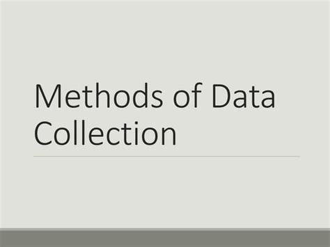 Data Collectionpptx