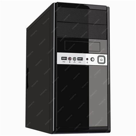 Premium Vector Computer Case
