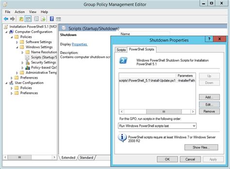 powershell Развертывание версии 5 1 в домене средствами gpo administra top