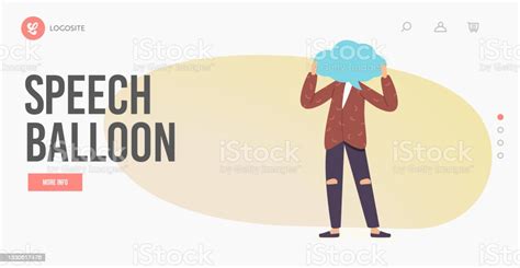 음성 풍선 방문 페이지 템플릿 대화 음성 구름과 음성 거품 얼굴 통신 남성 문자 대화 풍선 문자 기호에 대한 스톡 벡터 아트 및 기타 이미지 대화 풍선 문자 기호 개념