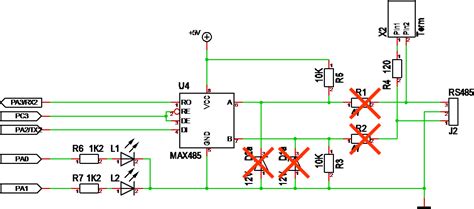 Max485 схема подключения к Arduino 92 фото