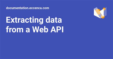 Extracting Data From A Web Api