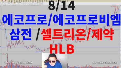 814 에코프로에코프로비엠삼성전자삼성전자우 셀트리온제약hlb Youtube