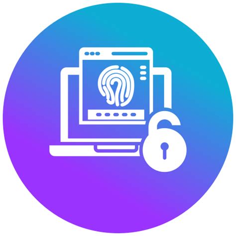 Authentication Generic Gradient Fill Icon