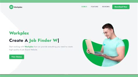 design recruitment and job board website using html css javascript