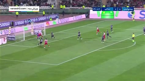 خلاصه بازی پرسپولیس ۱ ۰ نساجی