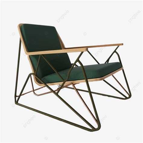 다양한 색상의 기하학적 목재와 짙은 녹색의 슬림 라운지 의자의 고품질 현실적인 렌더링 산업 디자인 스타일 의자 라운지 의자 해변 Png 일러스트 및 이미지 에 대한