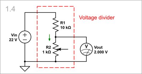 Potentiometer Using Voltage Divider To Adjust Voltage On Operational Amplifier Input