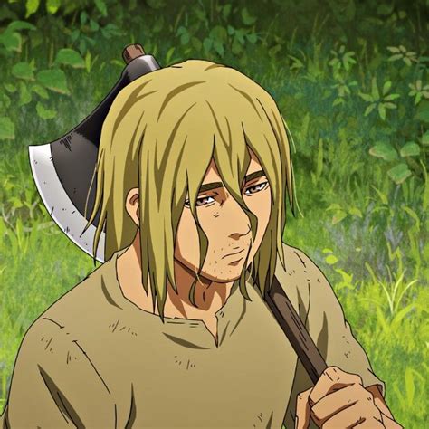 Thorfinn Thorfinn Happy Pfp Thorfinn Relaxing Thorfinn Dropping Knife
