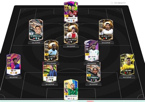 37조 바르샤스쿼드 조언좀부탁드립니다 출격해도될까용 Ea Fc 온라인 에펨코리아