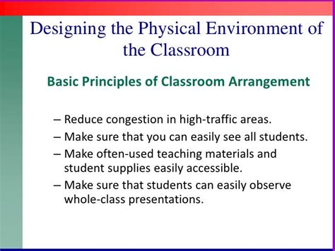 Classroom Management