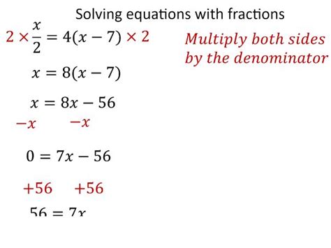 Solving Algebraic Equations Powerpoint Teaching Resources