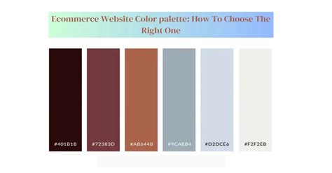 Ecommerce Website Color Palette How To Choose The Right One