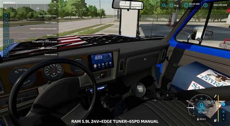 91 Dodge Truck V1 1 Farming Simulator 19 17 15 Mod