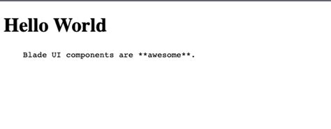 Problem With Conversion To Html · Issue 141 · Blade Ui Kitblade Ui