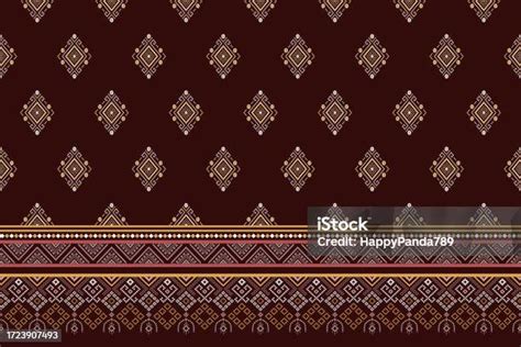 자연 빈티지 크로스 스티치 전통 민족 패턴 페이즐리 꽃 이카트 배경 추상 아즈텍 아프리카 0명에 대한 스톡 벡터 아트 및 기타 이미지 0명 기하 도형 꽃 식물