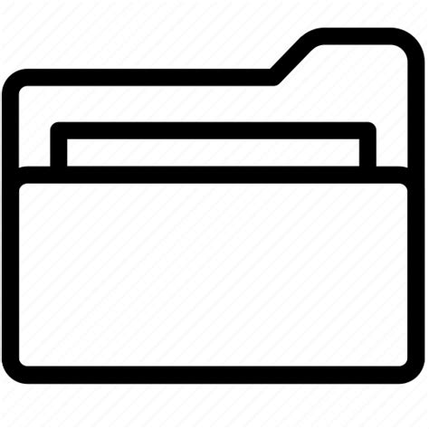 Folder Open Icon Download On Iconfinder On Iconfinder