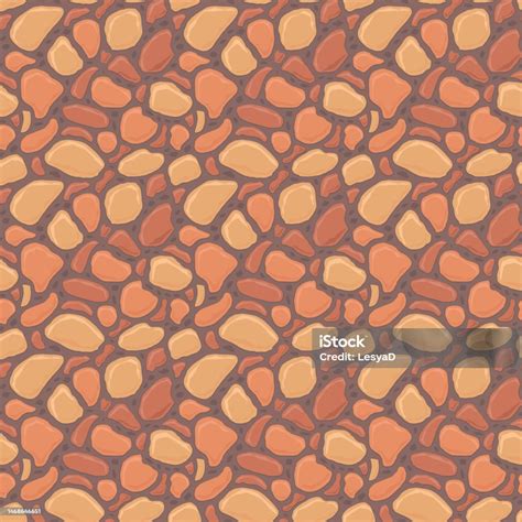 만화 게임 질감 바위 흙 및 지상 표면 원활한 패턴 게임 자산 벽 및 환경 배경 개체 그룹에 대한 스톡 벡터 아트 및 기타 이미지 개체 그룹 고적 고체 Istock