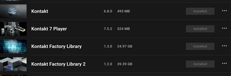 Native Access Clearly Has Issues Detecting The Full Factory Library Of Kontakt 7 But Not