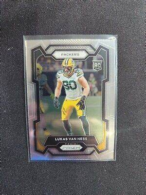 2023 Panini Prizm Football Lukas Van Ness Rc 336 Ebay