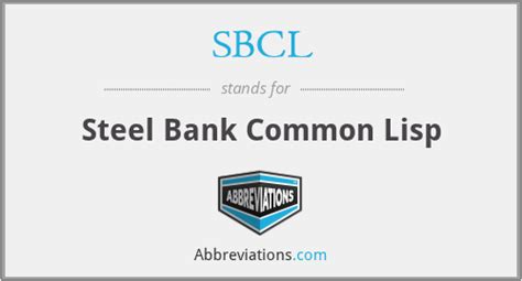 What Does Sbcl Stand For