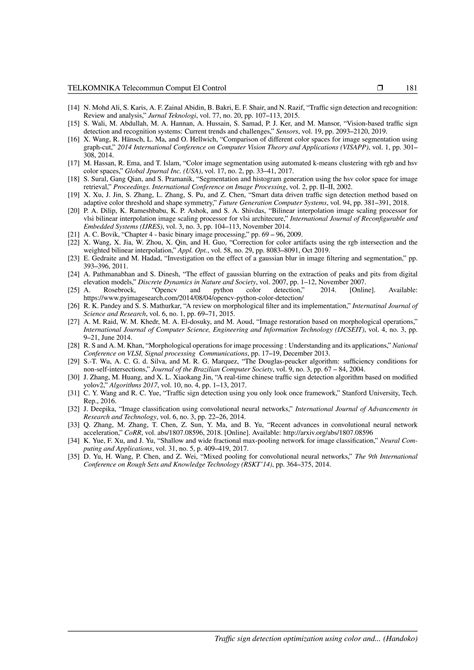 Traffic Sign Detection Optimization Using Color And Shape Segmentation As Pre Processing System
