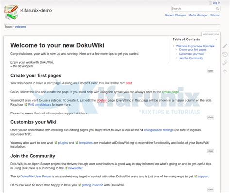 Install Dokuwiki On Centos 8