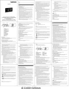 Manual Sharp SPC Alarm Clock