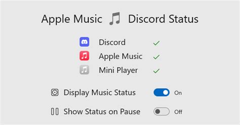 Github Jwl 7applemusic Discord Status Windows App For Updating