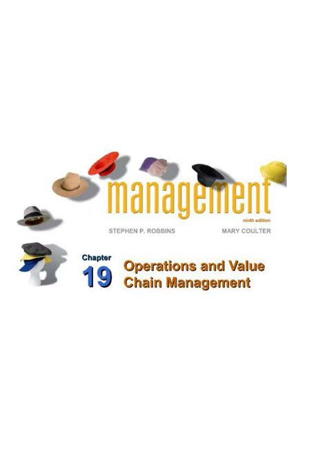SOLUTION Operations And Value Chain Management Studypool