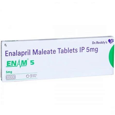 5mg Enalapril Maleate Tablet Ip At Best Price In Thatipaka By Datta Sri