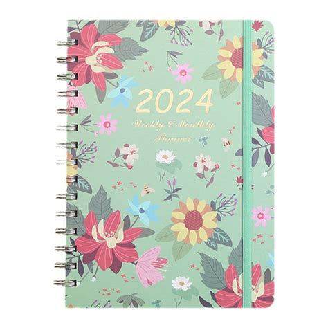 Holloyiver 2024 2025 Planner A5 Weekly And Monthly Planner From Jan 2024