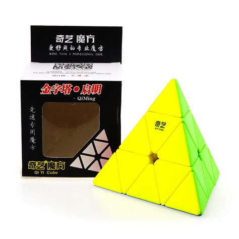 Qiyi Qiming Pyraminx Stickerless Speed Cube Store Uk