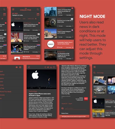 News App On Behance
