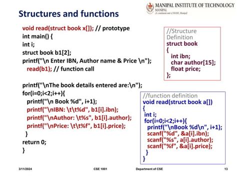 Coding L30 L31 Array Of Structurespptx