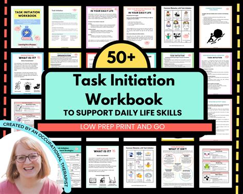 Task Initiation Workbook To Support Daily Life Skills Learning For A Purpose
