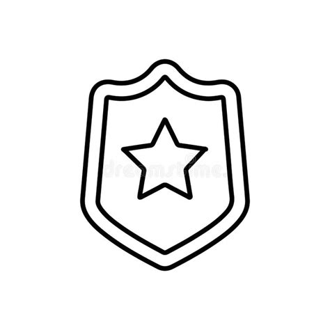 Sheild Icon Flat Logo Isolated Symbol Stock Vector Illustration Of Sign Safety 341207302