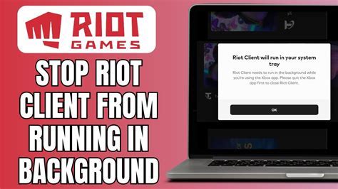 How To Stop Riot Client From Opening On Startup