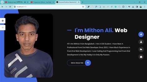 Md Mithon Ali On Linkedin Create React Personal Complete Portfolio