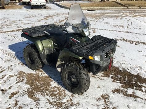 2008 Polaris 800 Twin H O Efi 4 Wheeler Bigiron Auctions