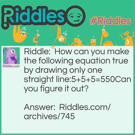 True Equation Riddles Com
