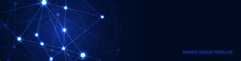 추상적인 기하학적 배경과 점과 선을 연결 하는 웹 사이트 헤더 또는 배너 디자인 글로벌 네트워크 연결 당신의 텍스트에 대 한